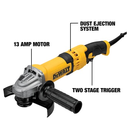 Dewalt 4-1/2"(115mm)- 6" (125mm) High Performance Trigger Switch ...
