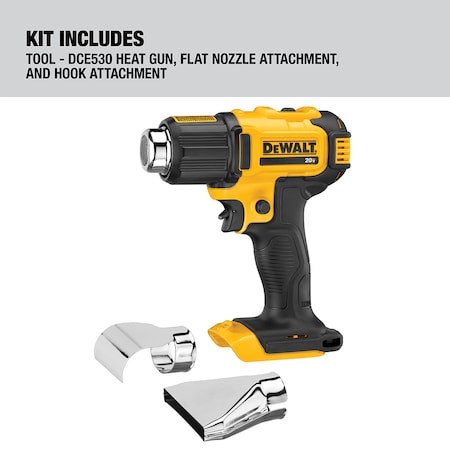 Dewalt dce530p1 20v max cordless heat gun kit store