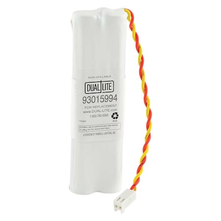 Dual-Lite Replacment Batt, 4.8V, 600mAh, M22-01-3027 BATT-PACK ASSY 4 ...