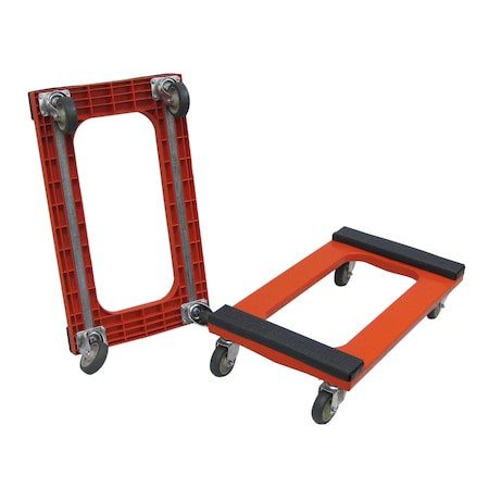 R.W. Rogers Co Poly Furniture Dolly, Orange, 18" X 30 DOL-1830OE(KT) | Zoro