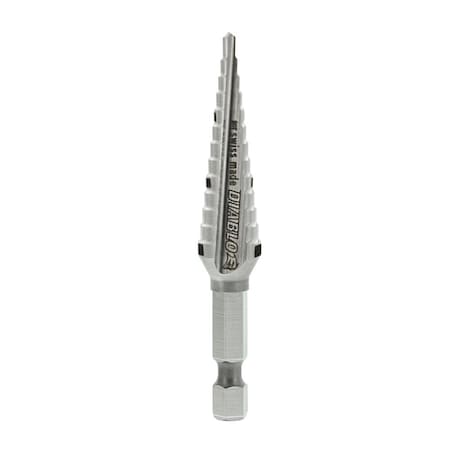 Diablo Impact Step Drill Bit (13 Steps), 1/4"- DSD0500S13 | Zoro