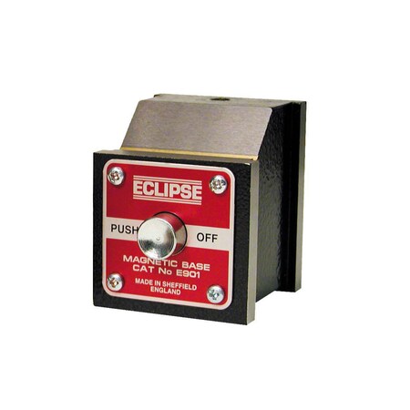Eclipse Magnetics Push button Magnetic Base, Hole:M8, Weight:1.7kg/3 ...