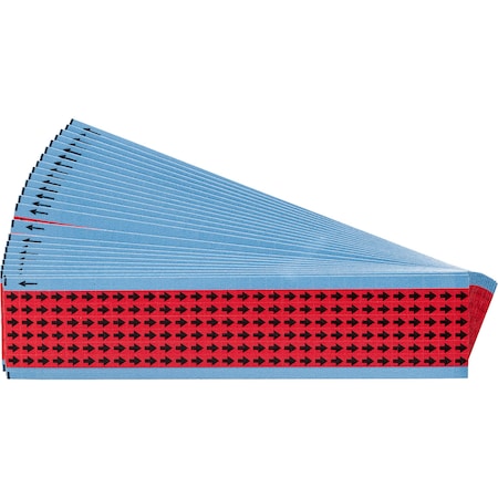 Brady Electronic Inspection Arrows 0.25", PK 25 EIA-3025-RD-PK | Zoro