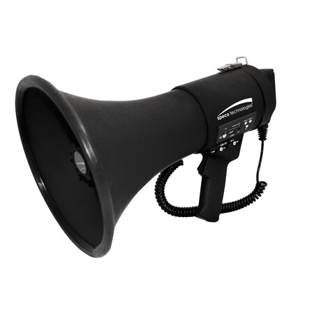 Speco Technologies All-Black 20W Deluxe Megaphone with Siren ER390UMB ...