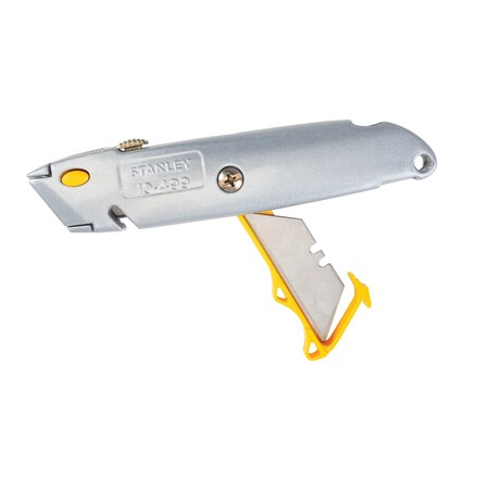 Stanley Quick-Change Retractable Blade Metal Utility Knife with Blades ...