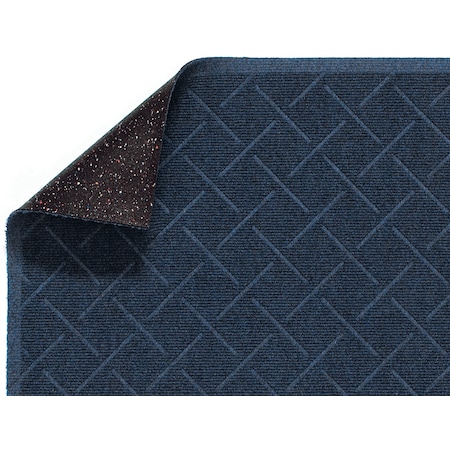 M A Matting Enviro Plus Mat, Indigo, 3x12, Indigo, 12 ft W x ...