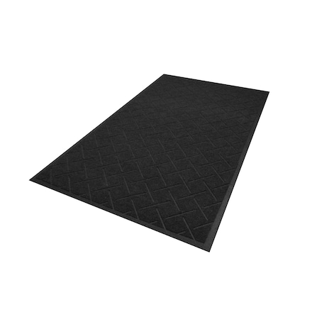 M A Matting Enviro Plus Mat, Black Smoke, 3x5, 78-mil Rubber, Smooth ...