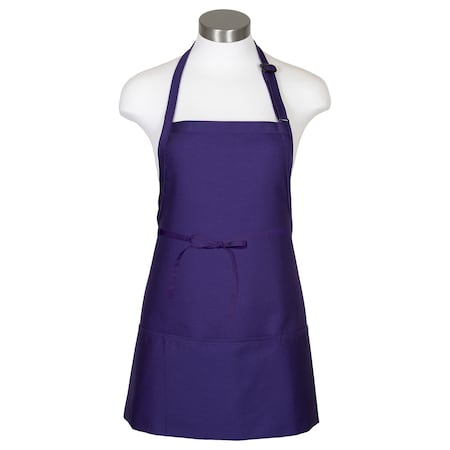 Fame (A Delta Plus Group Company) Apron, 3-Pocket Bib, F10, Purple ...