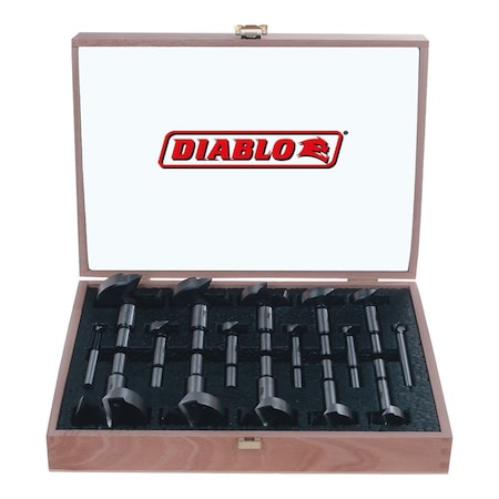 Diablo Forstner Bit Boxed Set (16-Piece) FB-100 | Zoro