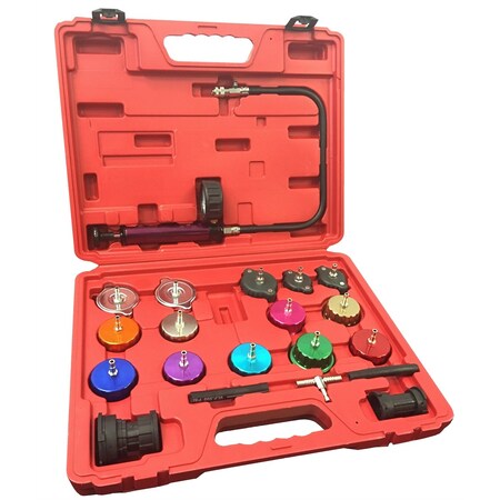 Fjc Radiator/Cap Pressure Tester Kit-21Pc 43660 | Zoro
