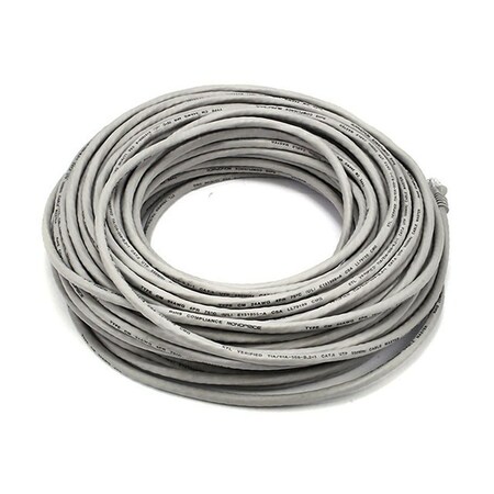 Monoprice Ethernet Cable, Cat 6, Gray, 100 ft. 2328 | Zoro