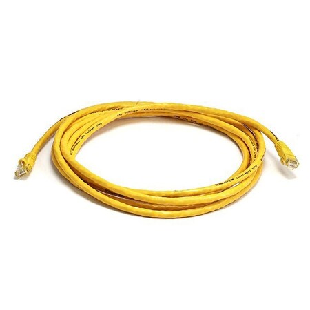 Monoprice Ethernet Cable, Cat 5e, Yellow, 10 ft. 3392 | Zoro