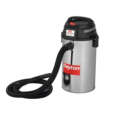 Dayton Shop Vacuum, 3 3/4 gal, 3 1/2 hp 61HV95 | Zoro