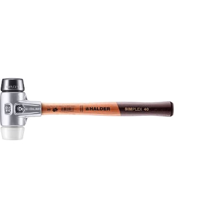 Halder Simplex Simplex 40 Mallet, Aluminum Housing w/Rub 3127.04 | Zoro