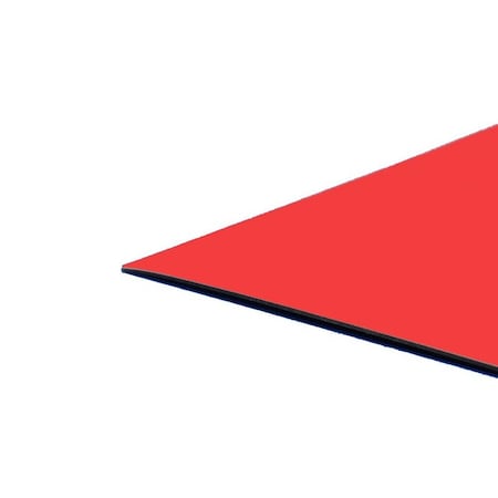 Visual Workplace Magnet-Strip, .030", 1"x50, Red 40-702-0150-623 | Zoro