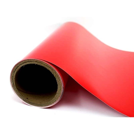 Visual Workplace Vinyl-Cardinal Red, 16"X 50' 20-1600-1650-623 | Zoro