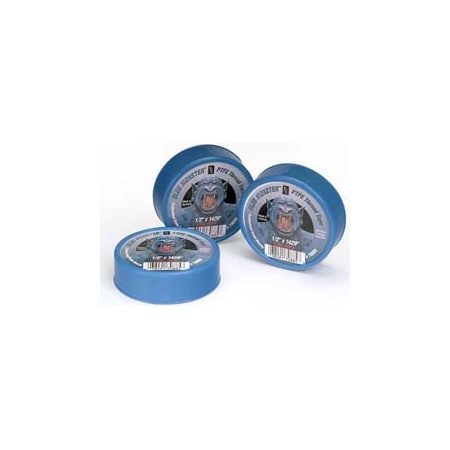 Blue Monster PTFE Thread Sealant Tape, 3/4 in W x 119 ft L, Blue, 0. ...
