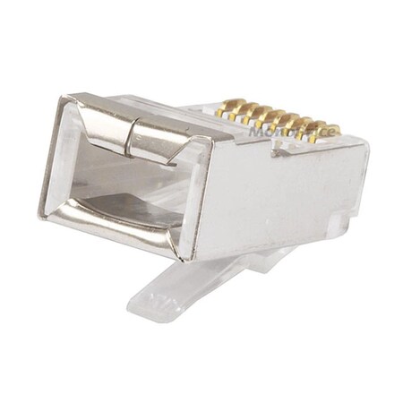 Monoprice Plug, Mod, Cat6, Strander, Shielded, PK100 7301 | Zoro