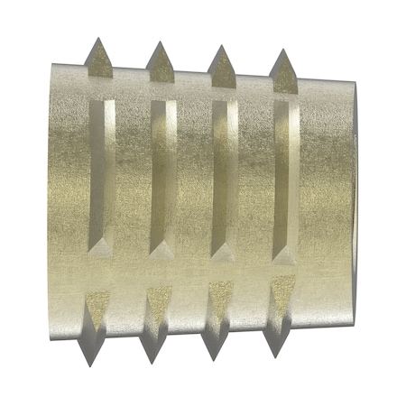 Zoro Select Hex Drive Threaded Insert, #10-32 Int Thrd Sz, 25/64 in L ...