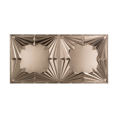 Fasade Glue Up Ceiling Panel 2Ft X 4Ft Art Deco G5529 | Zoro