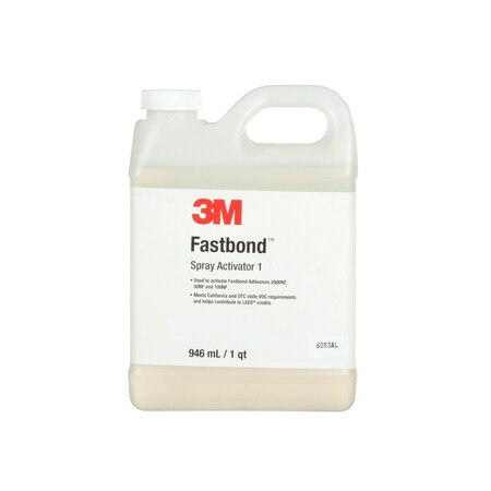 3M Contact Cement, FastBond Spray Activator 1 Series, Neutral, 5 gal ...
