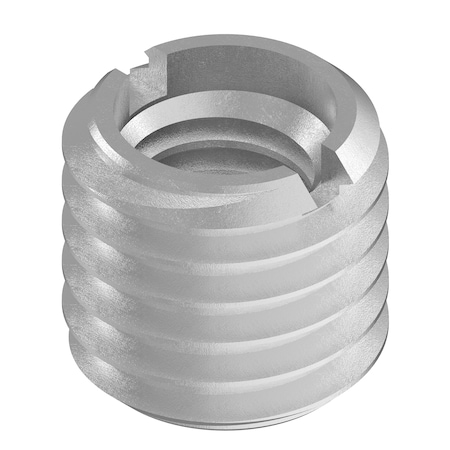 Zoro Select Standard Wall Self Locking Thread Insert, 3/8"-16 Int Thrd ...