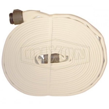 Dixon Poly Fire Hose, AL NST 1-1/2", 50ft., 800lb D815-50RAF | Zoro