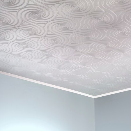Fasade Glue Up Ceiling Panel 2Ft X 2Ft Typhoon G7300 | Zoro