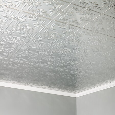 Fasade Glue Up Ceiling Panel 2Ft X 4Ft Regalia G7708 | Zoro