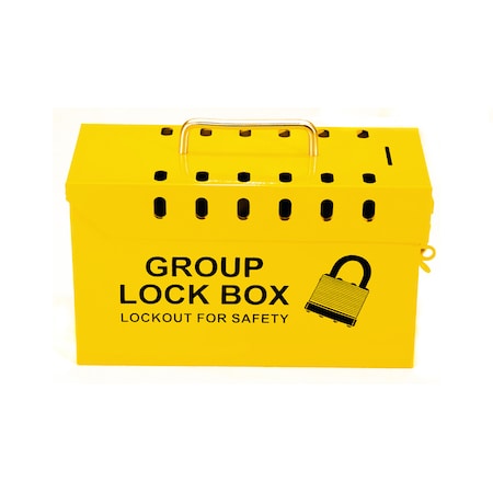 Nmc Mini Group Lock Box, 13 Lock Capacity GLB04 | Zoro