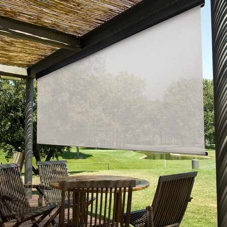 Keystone Fabrics Exterior Sun Shade, Maui, 120 in. W, Motor E80.108.30 ...