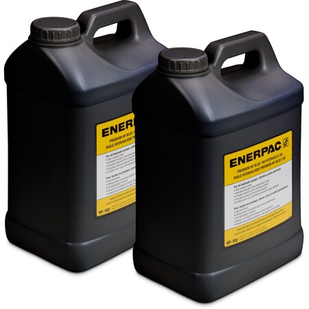 Enerpac 5 gal Jug, Hydraulic Oil, 32 ISO Viscosity, 2 PK HF102 | Zoro