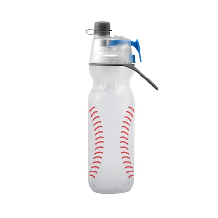O2Cool Mist 'N Sip Insulated Water Bottle, Baseball, 20 Oz ...