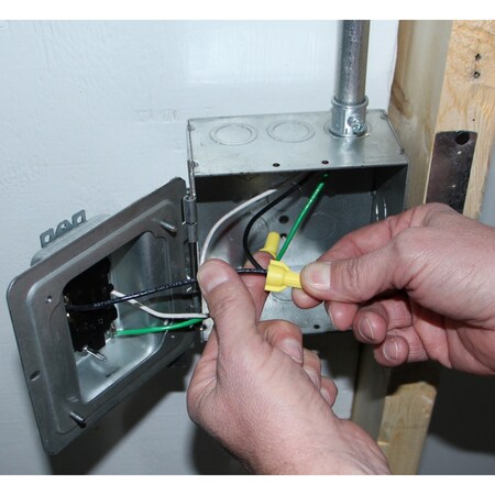 Southwire Electrical Bracket Box, Square Box Type, Zinc Plated Steel ...