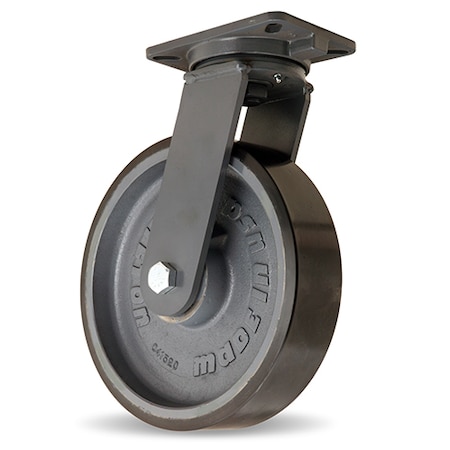 Hamilton Champion Swivel Caster, 12" x 3" Duralast XC Polyurethane (70D ...