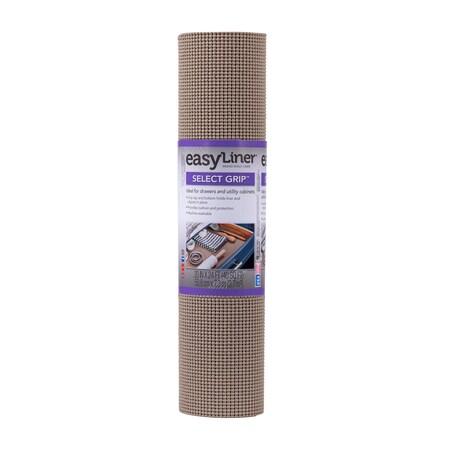 Easy Liner Shelf Liner 20"x24 ft., Brownstone, SELECT EASY LINER | Zoro