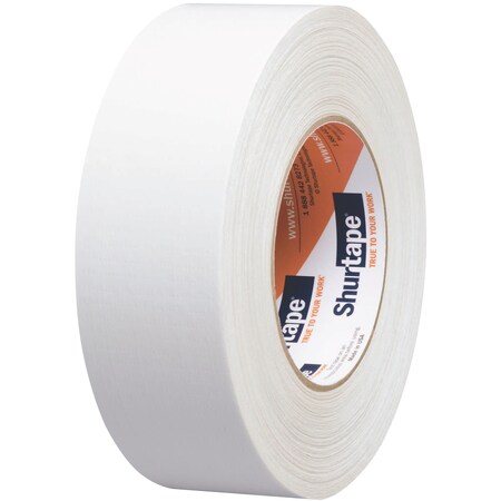 Shurtape Duct Tape, 48mm x 55m, 9 mil, White PC 600 | Zoro
