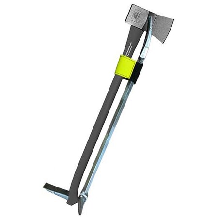 Leatherhead Tools Halligan with Handle, Black, Deer Hoof K-30B-UFB-8 | Zoro