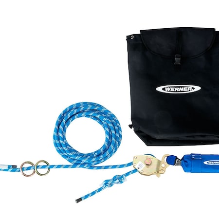 Werner L100100 100ft, 2-Man Rope Horizontal Life L100100 | Zoro
