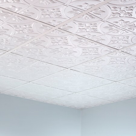 Fasade Lay In Ceiling Panel 2Ft X 2Ft Tradition L5200 | Zoro