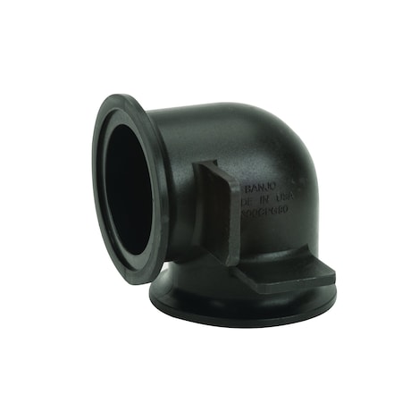 Banjo Flange, 3", Full Port , 200 psi, Elbow M300CPG90 | Zoro