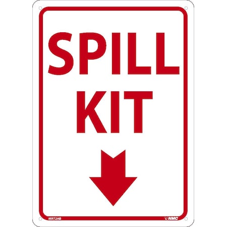 Nmc Spill Kit Sign, M972AB M972AB | Zoro