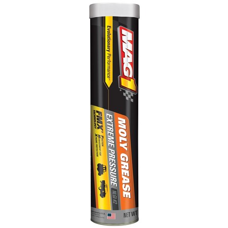 Mag 1 14 oz. Extreme Pressure Moly Grease Cartridge Gray MAG00733 | Zoro