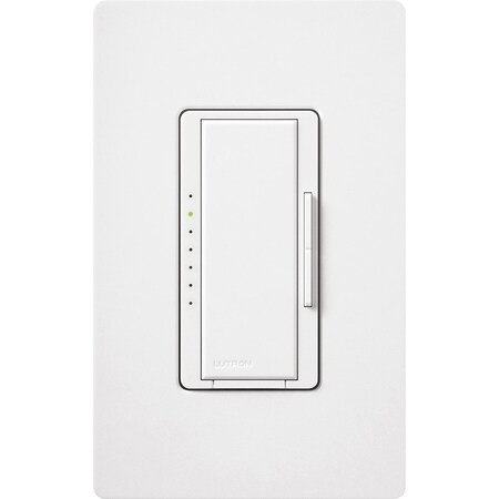 Lutron Lighting Dimmer, 120V AC MA-PRO-WH | Zoro