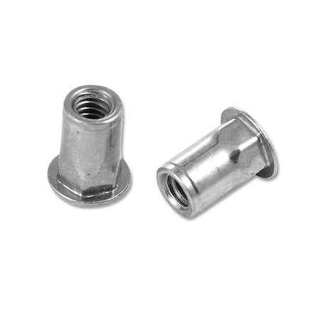 Marson Rivet Nut, 5/16"-18 Thread Size, Steel, 2000 PK M52674 | Zoro