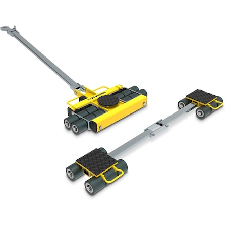 Enerpac Wheeled Machine Skate Set, 20 ton MLSS20 | Zoro
