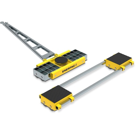 Enerpac Wheeled Machine Skate Set, 70 ton MLSS70 | Zoro