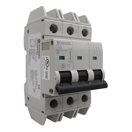 ATC DIVERSIFIED ELECTRONICS 15A, 3 pole Miniature Circuit Breaker, MCB ...