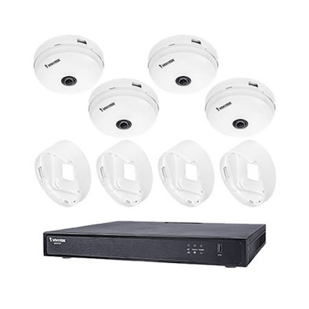 Vivotek Nvr 8 Channel 64Mbps Max Throughput W/ 8 ND9322P-2FE90 | Zoro