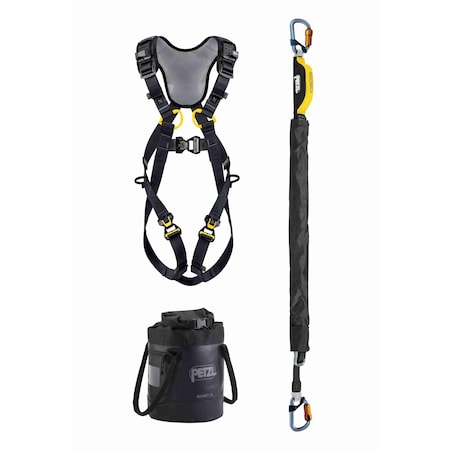 Petzl Newton EasyFit Fall Arrest Harness Kit, 1, 310 lb., FAST LT PLUS ...